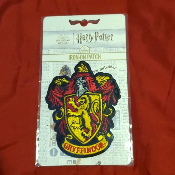Warner Bros. | Other | Harry Potter Gryffindor House Iron On Patch ...
